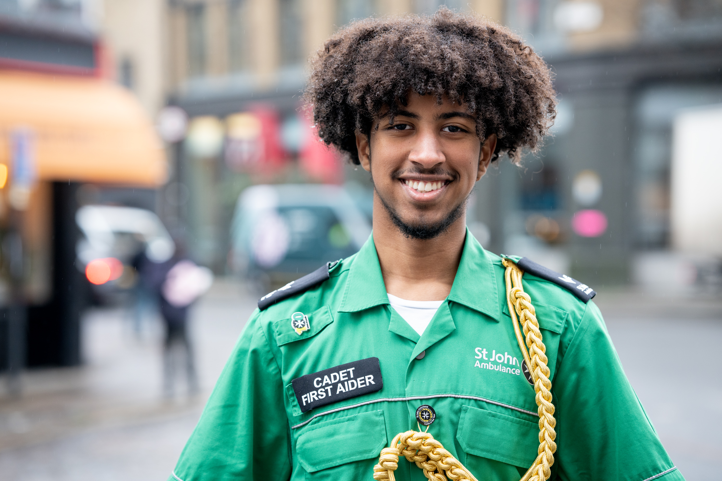 St John Ambulance Cadet of the Year helps lead procession at ...