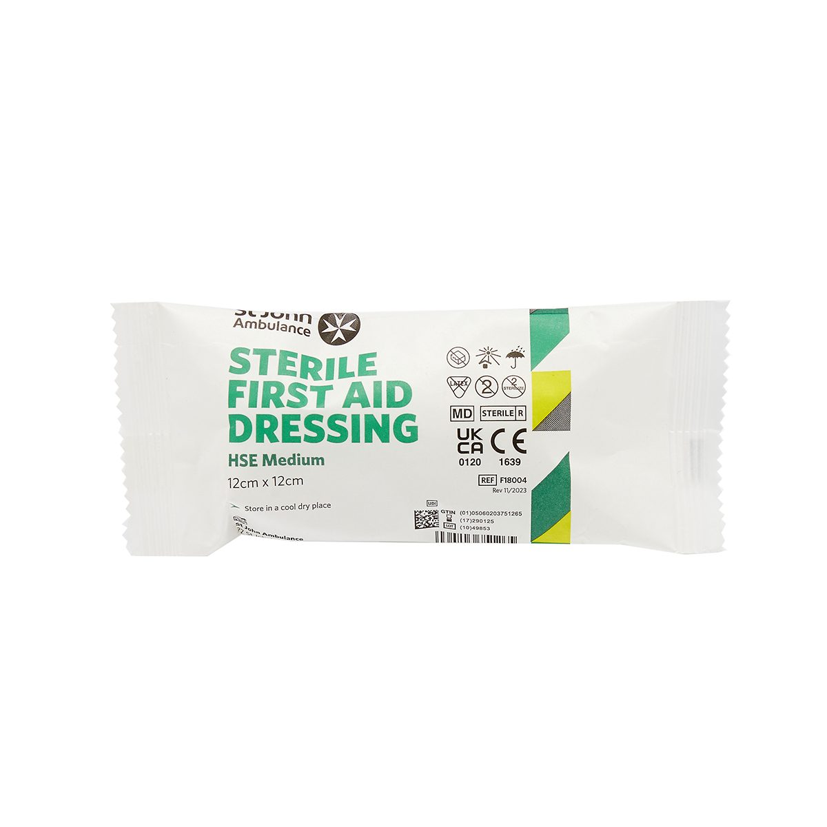 St John Ambulance Medium HSE First Aid Dressing 12 x 12cm | St John ...