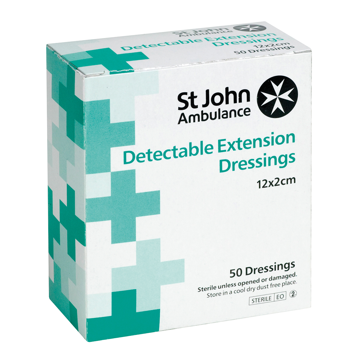 Pack of 50 Standard Blue St John Ambulance Wash-Proof Detectable ...