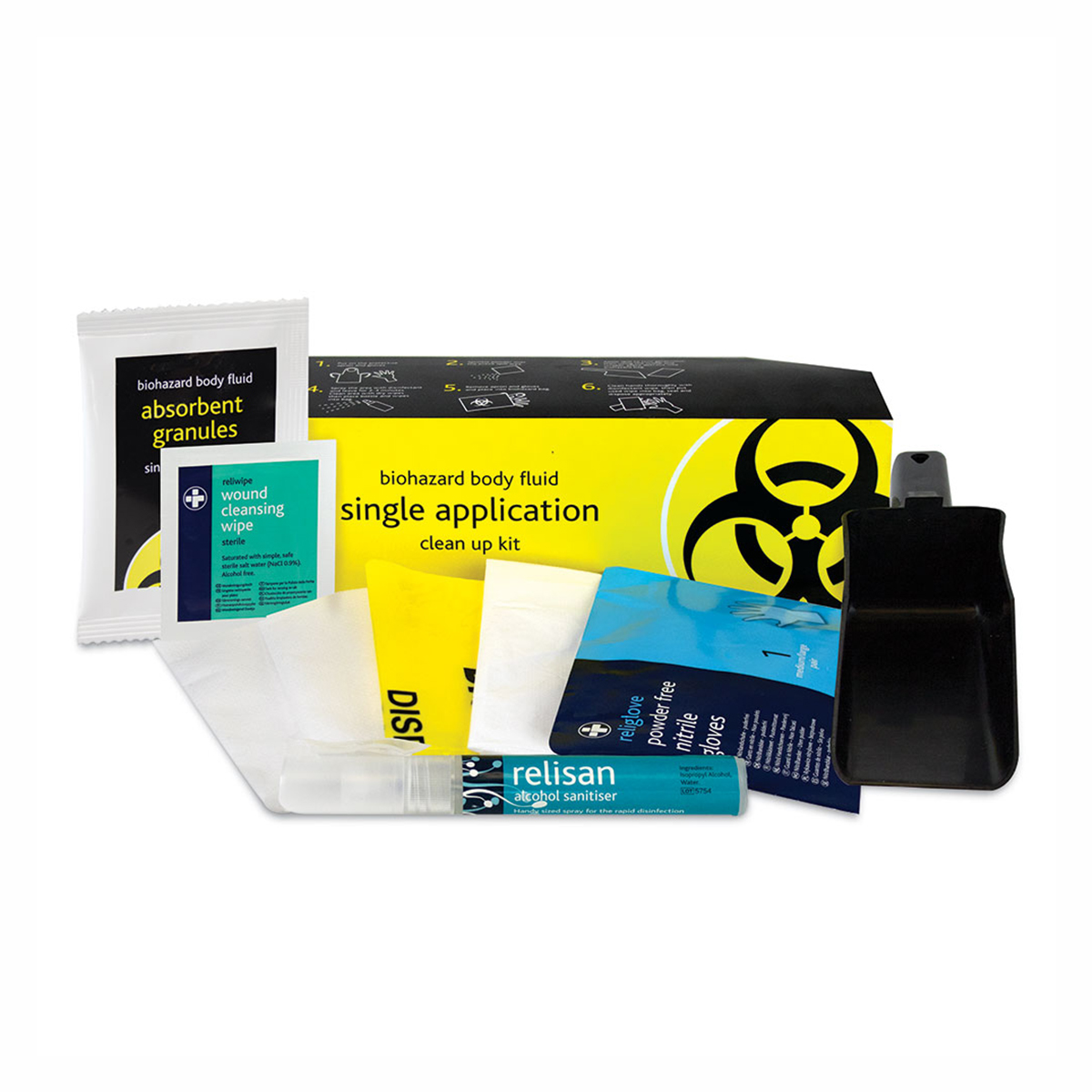 Biohazard Body Spill Disposal Kit | St John Ambulance