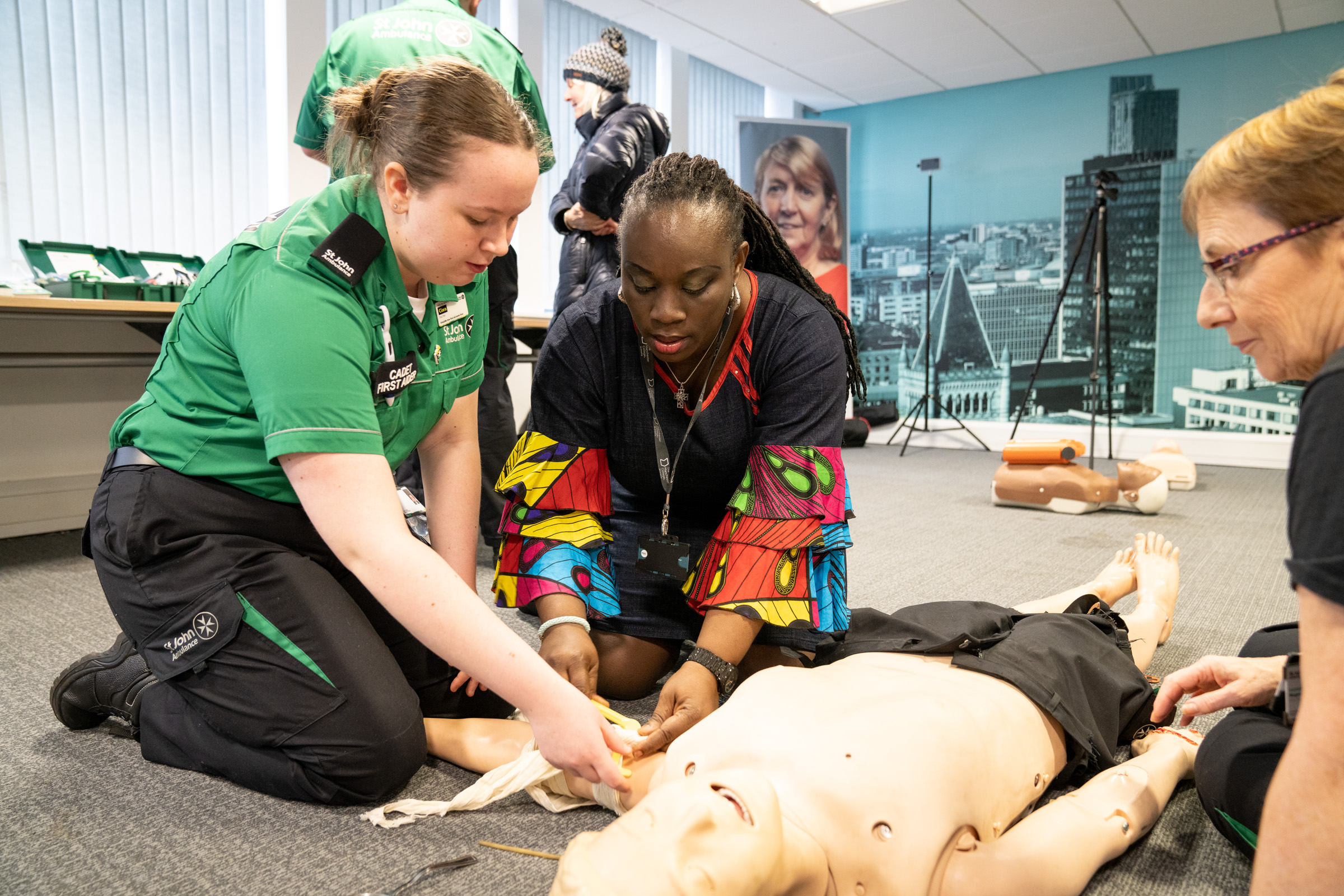 St john ambulance first aid training store